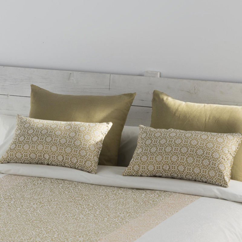Cubre canapé rústico LISO VELCRO Estela - cama